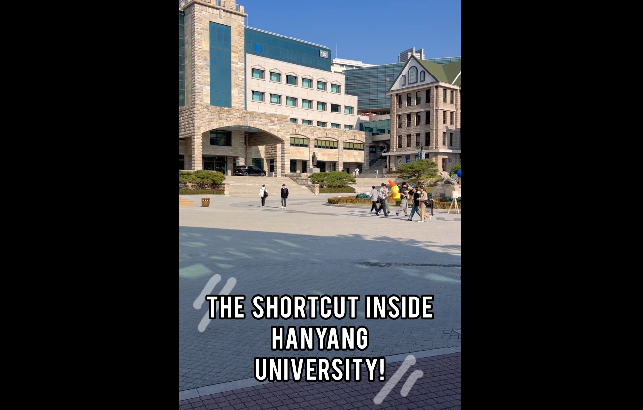 [Shortcuts in Hanyang️] | Hanyang International Winter School